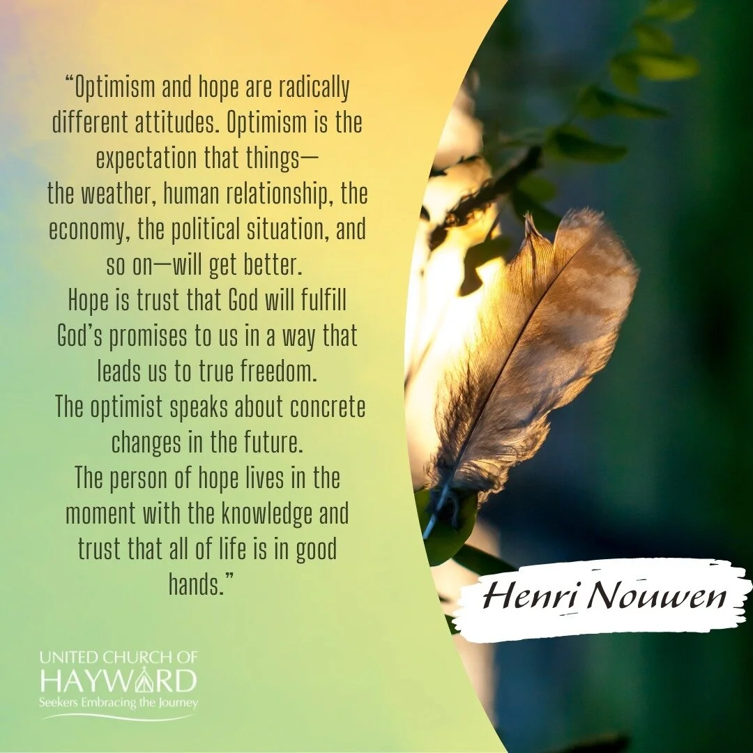 One Step at a Time — United Church of Hayward