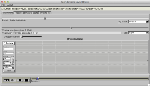Exploring Sound Design Tools: Paulstretch — Javier Zúmer - Sound Design