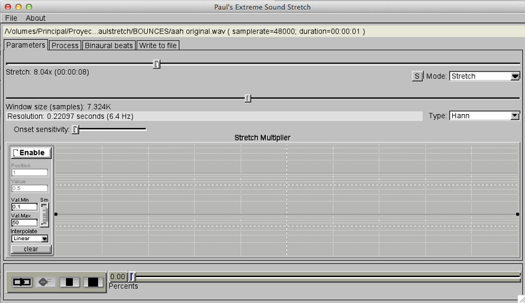 Exploring Sound Design Tools: Paulstretch — Javier Zúmer - Sound Design