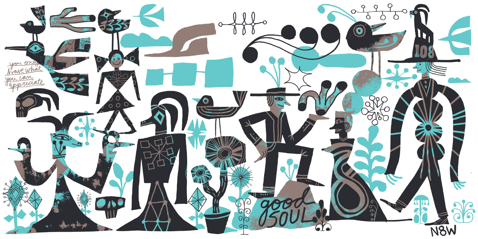 "Pathological Optimist?" is a collection of my work inspired by a ...