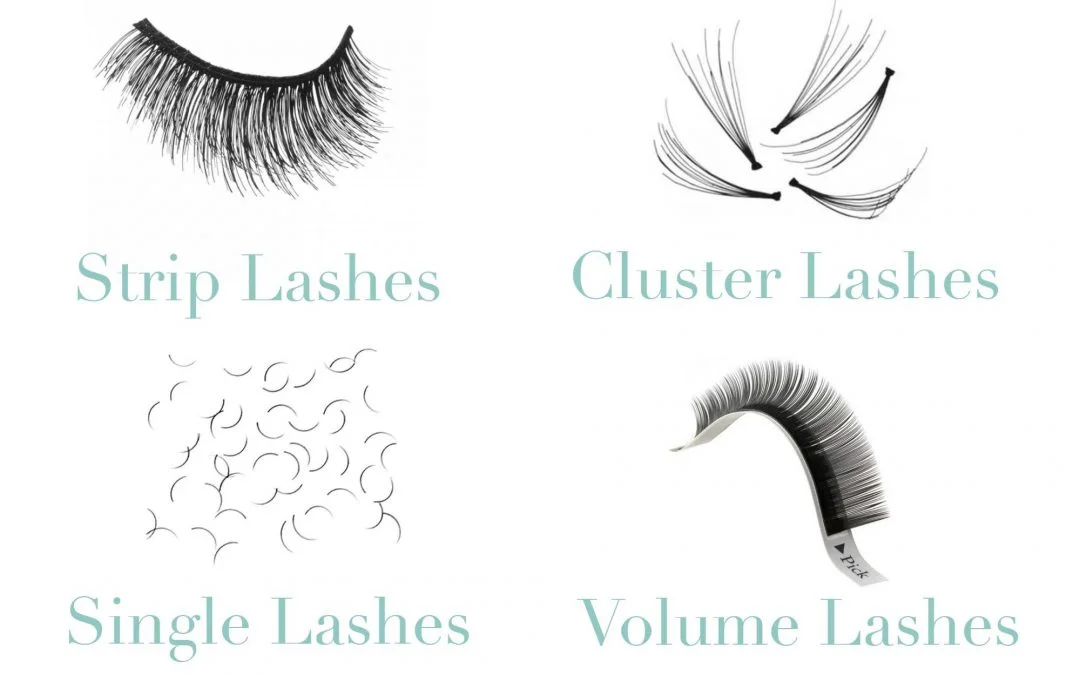 Types of Lashes — Lé Lash Beautiqué Academy