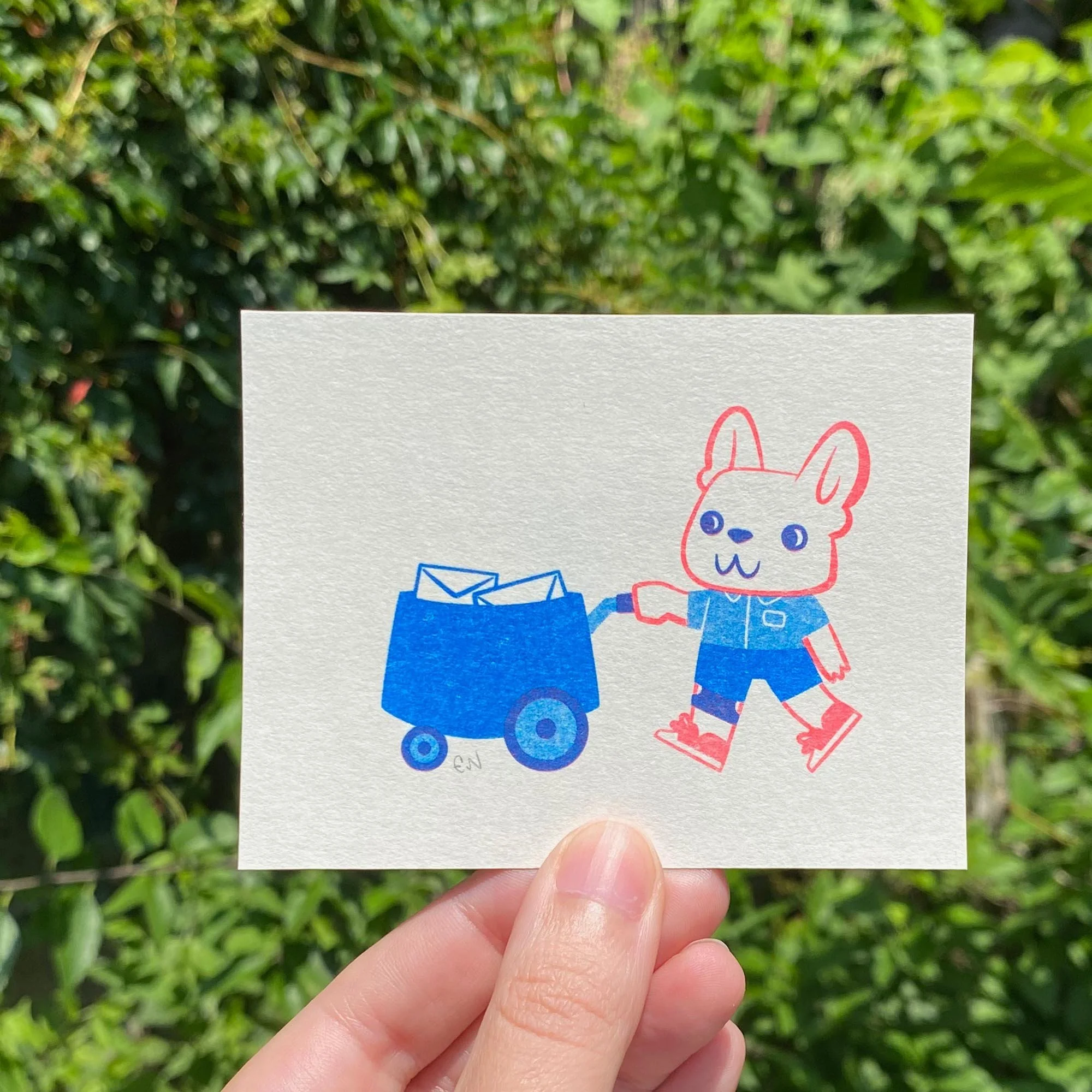 Post Office Dogs Riso Prints — Eloise Narrigan: Children's Illustrator ...