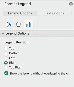 how to edit a legend in Excel — storytelling with data