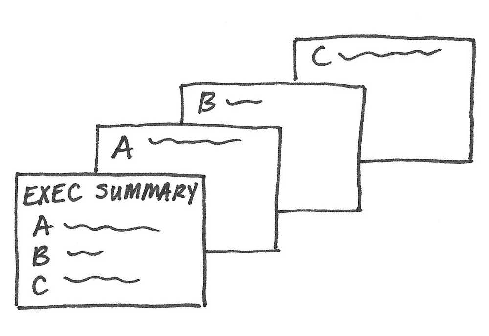 horizontal logic — storytelling with data
