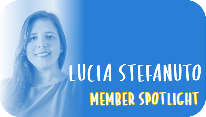 member spotlight: Lucia Stefanuto — storytelling with data