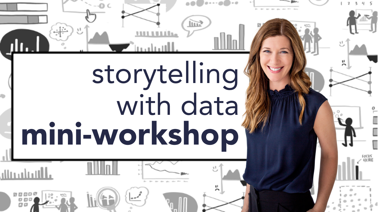 storytelling with data learning videos — storytelling with data