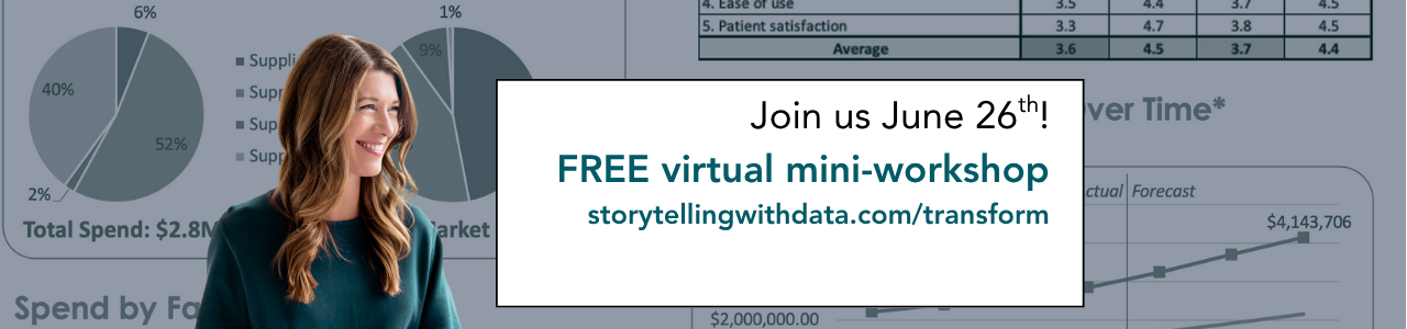 Storytelling With Data Swd Examples And Makeovers — Storytelling With Data