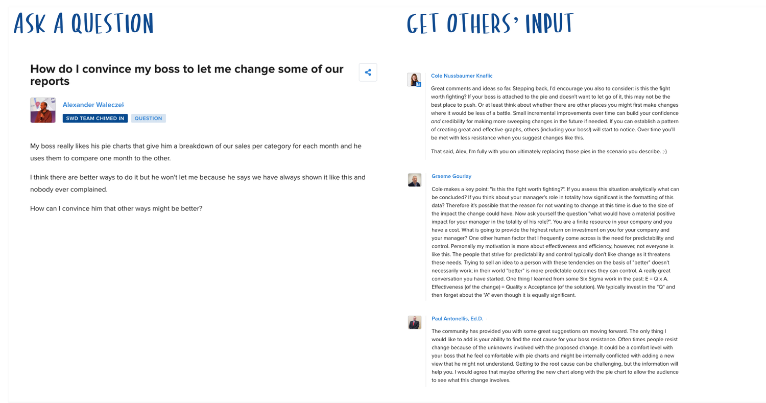 teaching data storytelling — storytelling with data