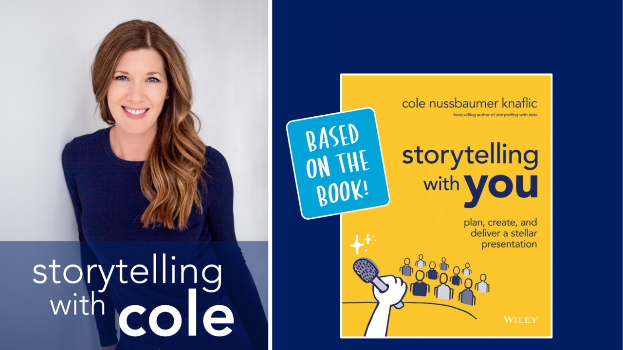 storytelling with data learning videos — storytelling with data