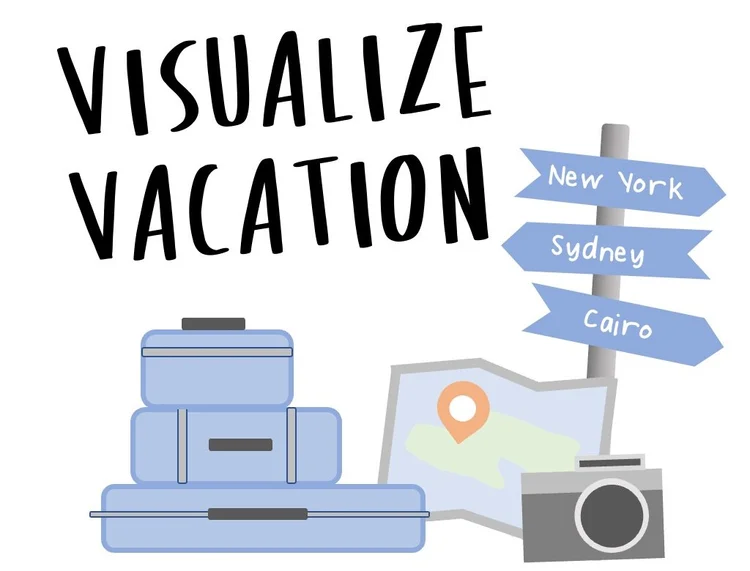 #SWDchallenge: visualize vacation — storytelling with data