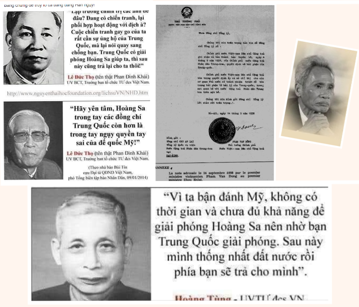 Chuyện công hàm Phạm Văn Đồng: không phản đối là đồng tình (Nguyễn Nam ) — Bức Tranh Vân Cẩu