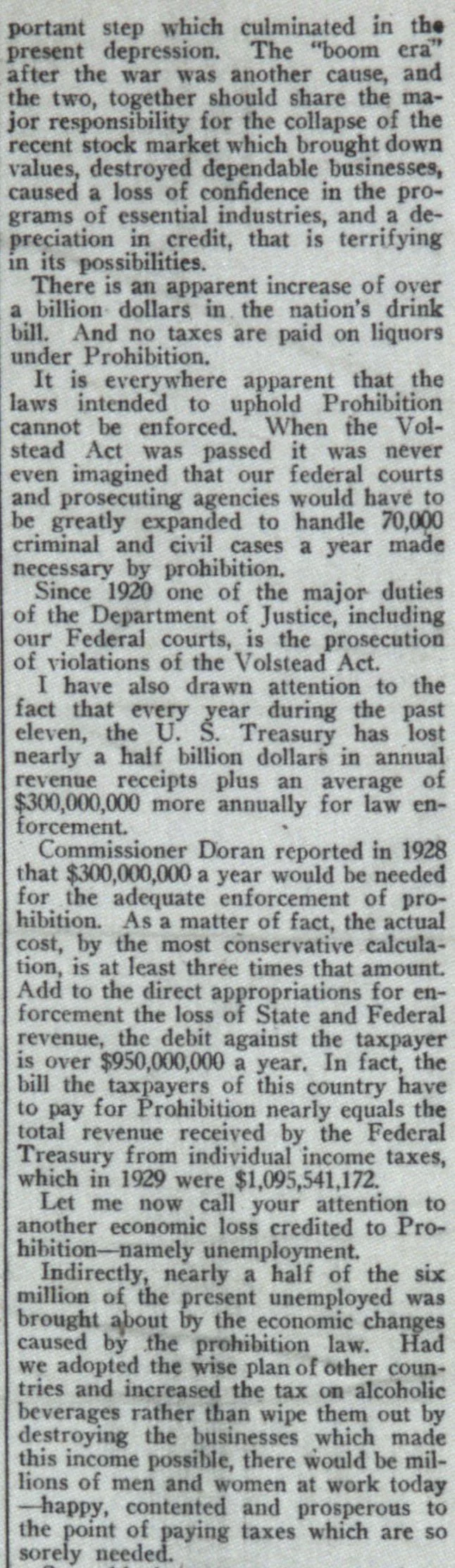 A Rare Broadside on Linen Urging Policy Change During Prohibition | An ...