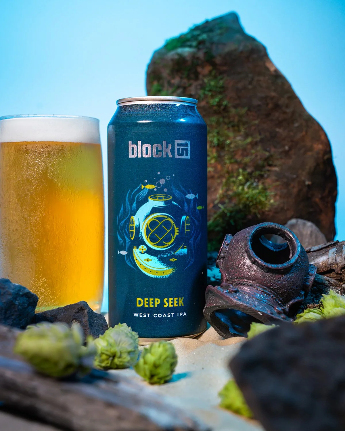 Deep Seek West Coast IPA — Block 15 Brewing