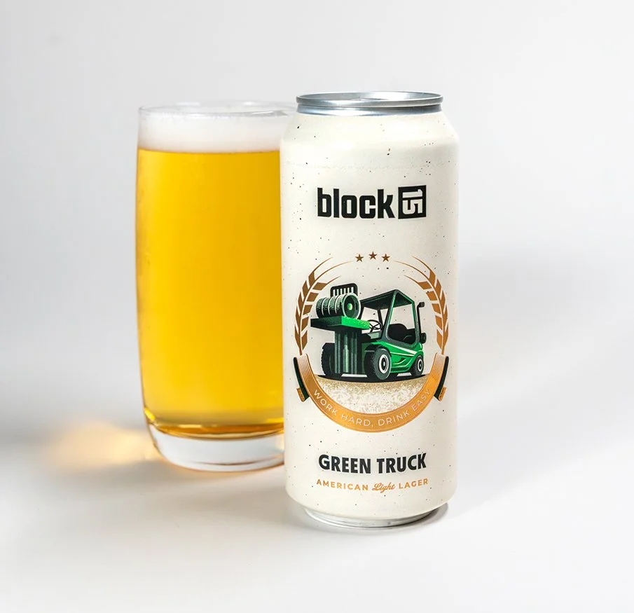 Green Truck American Light Lager — Block 15 Brewing