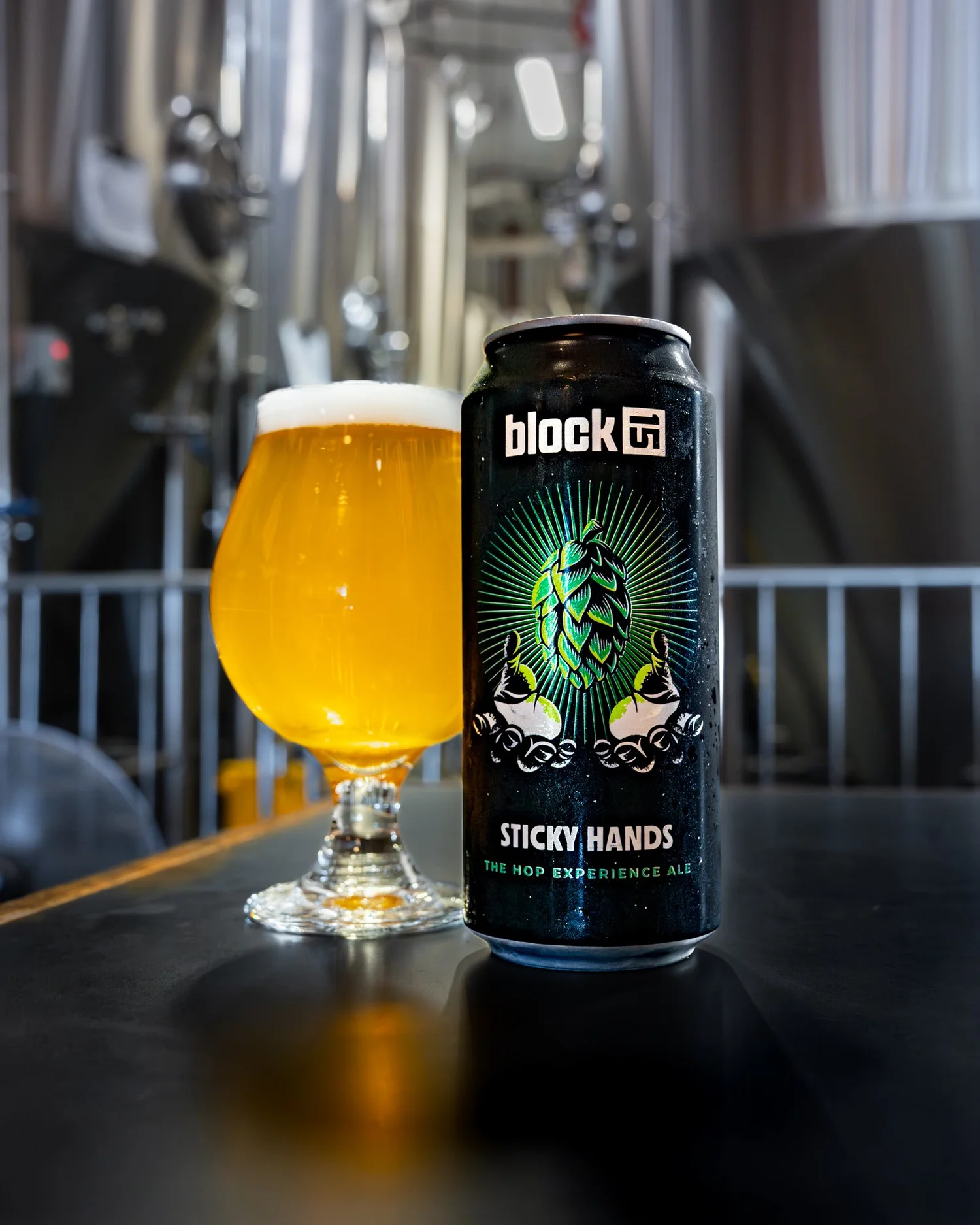 Sticky Hands Imperial IPA — Block 15 Brewing