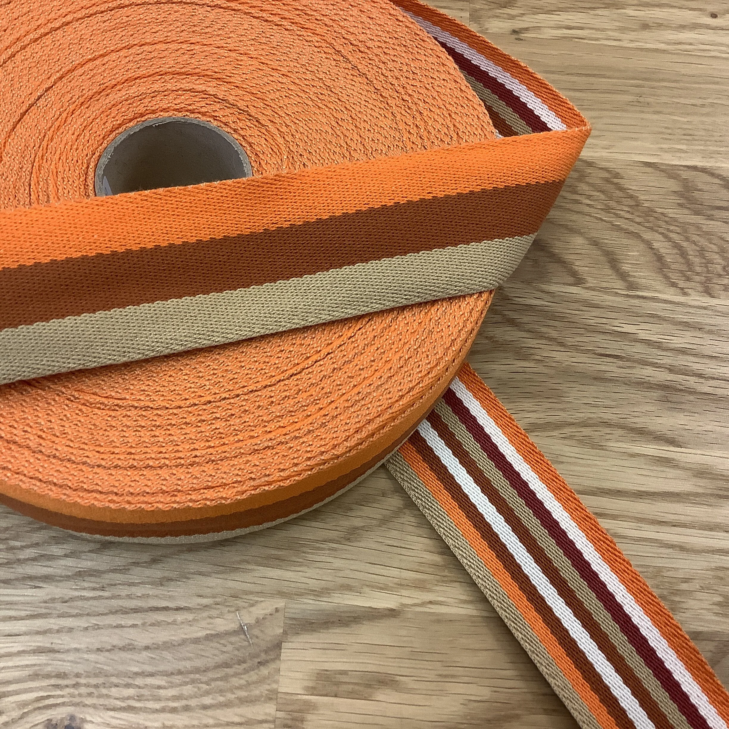 Super strong, super stripey and colourful webbing tapes from Hometown ...