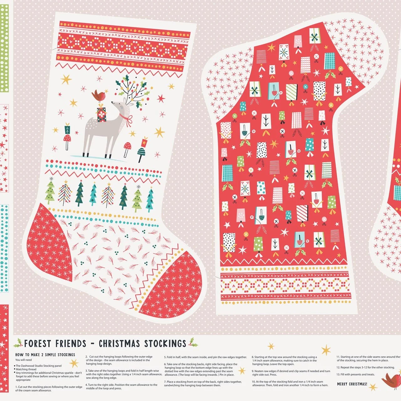 Advent Calendars and Stocking panels — HOMETOWN