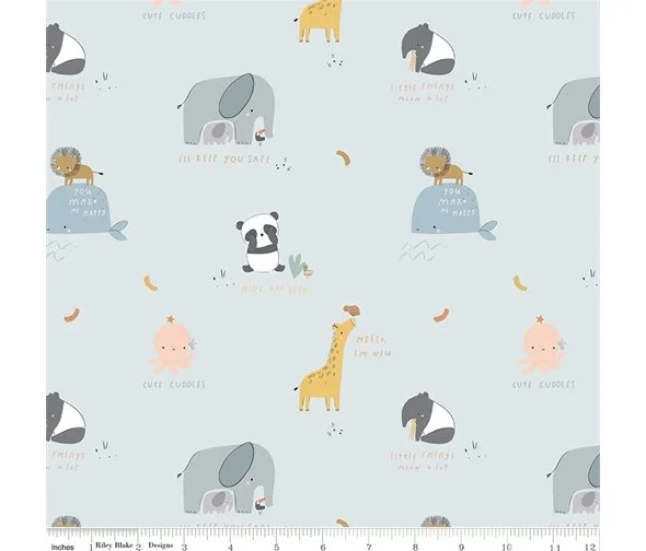 Charming gender-neutral nursery quilting cottons - UK shop — HOMETOWN