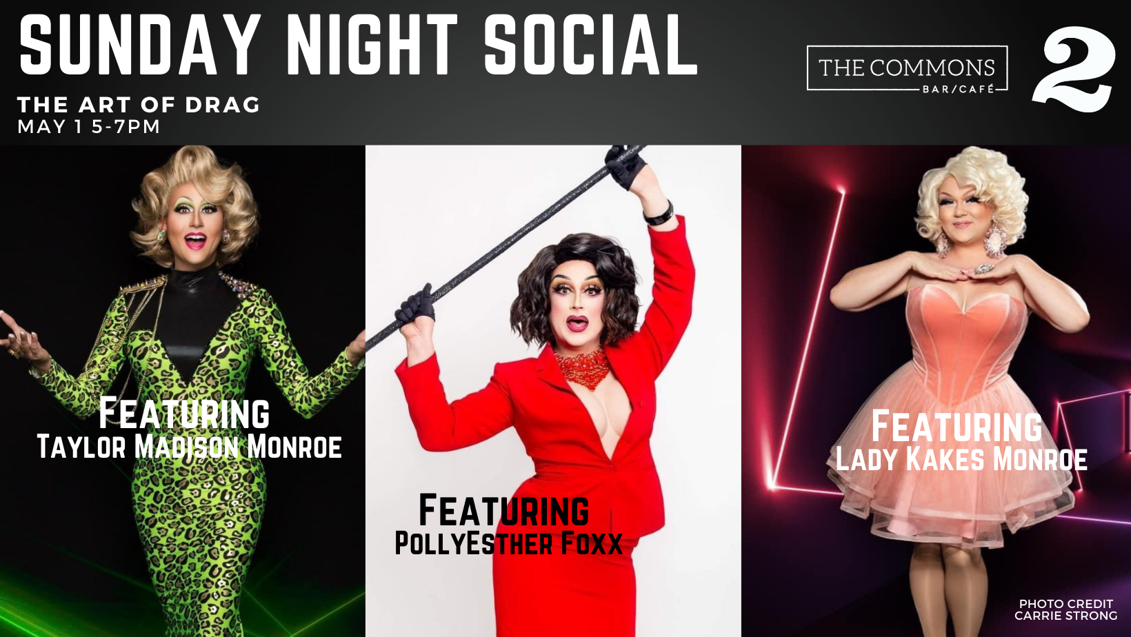 Sunday Night Social features “Art of Drag” — TheatreSquared
