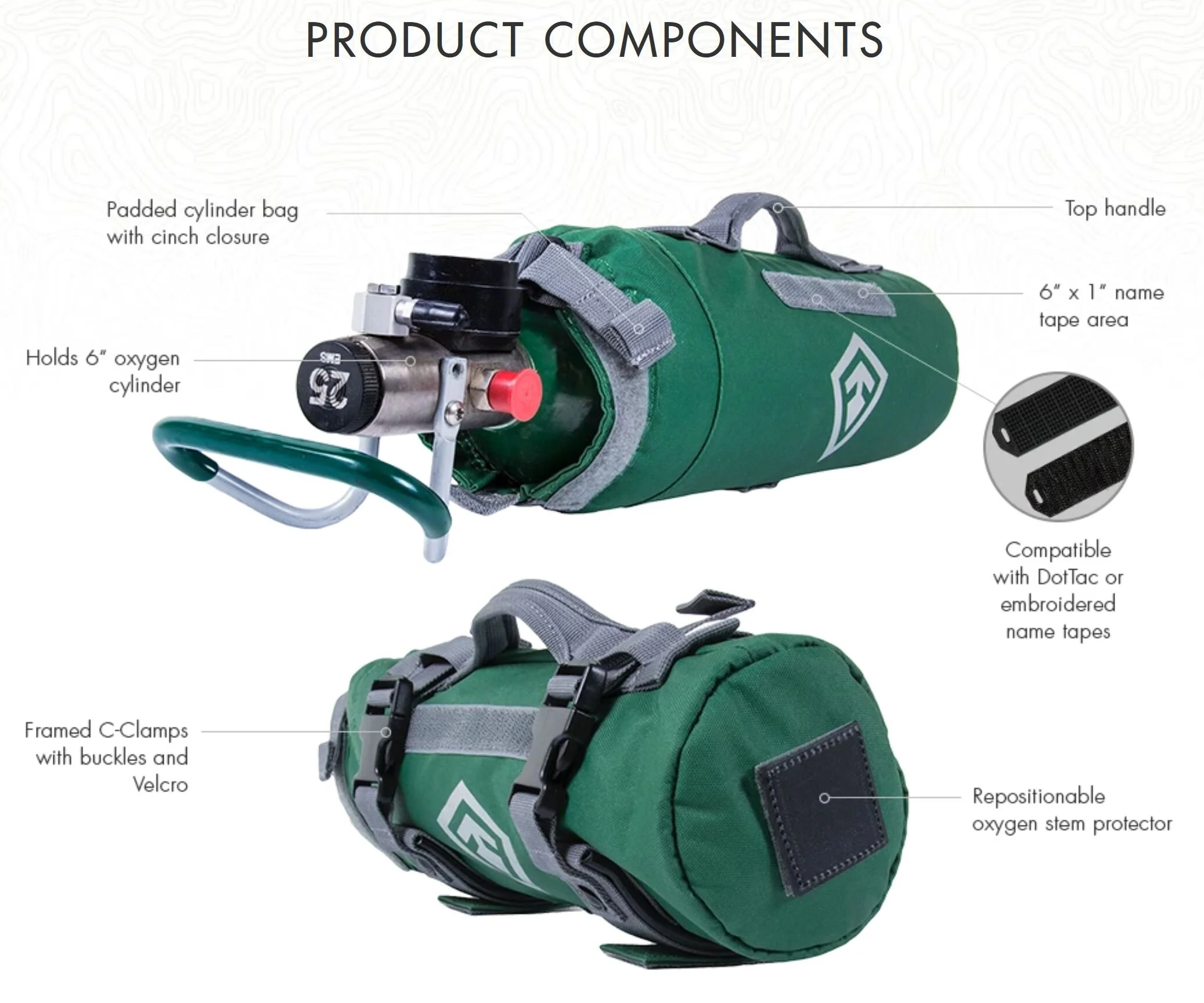 Body Armour Canada Bullet & Cut Resistant Products - Oxygen Kit