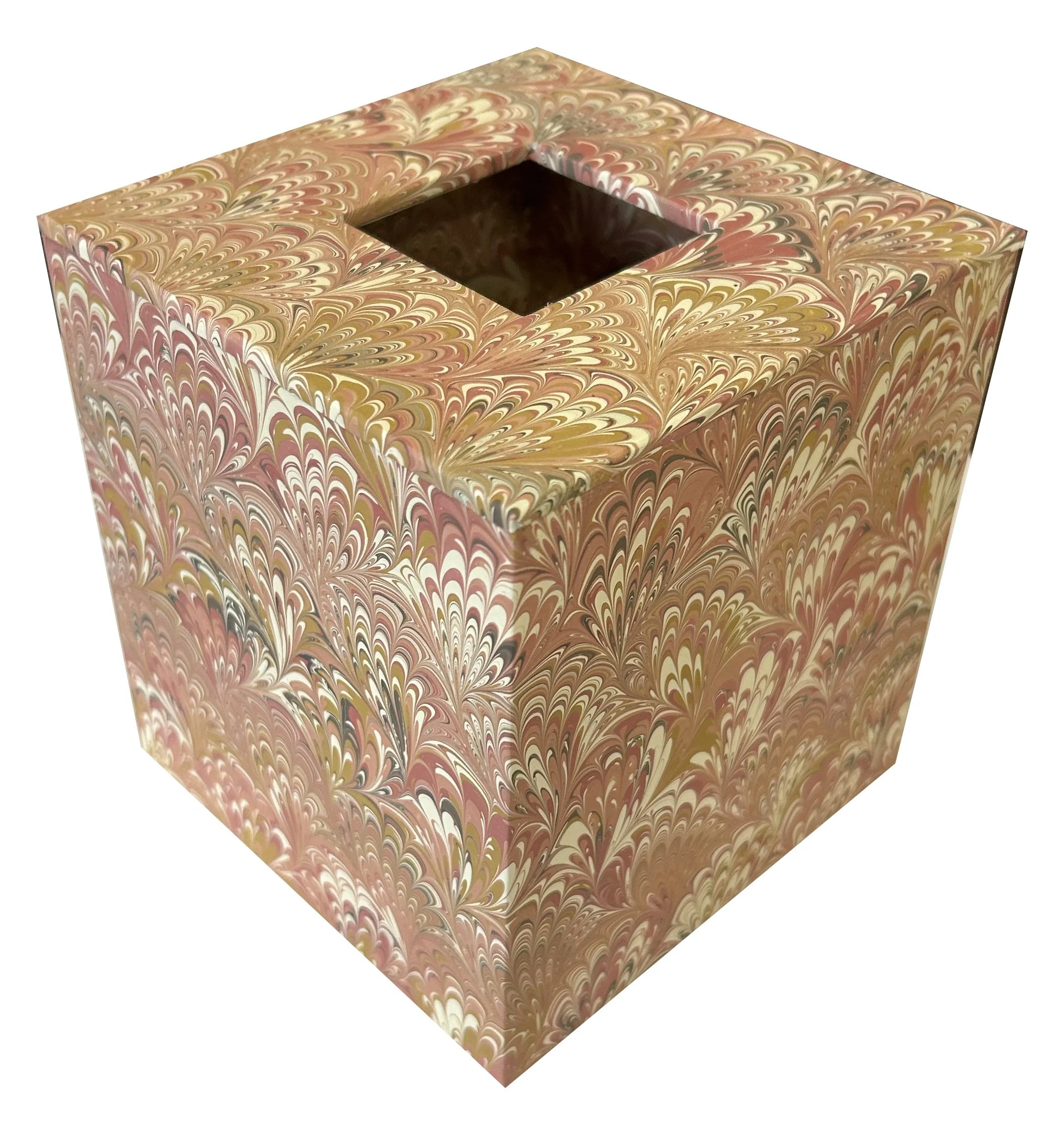 Marble Paper Tissue Box — home
