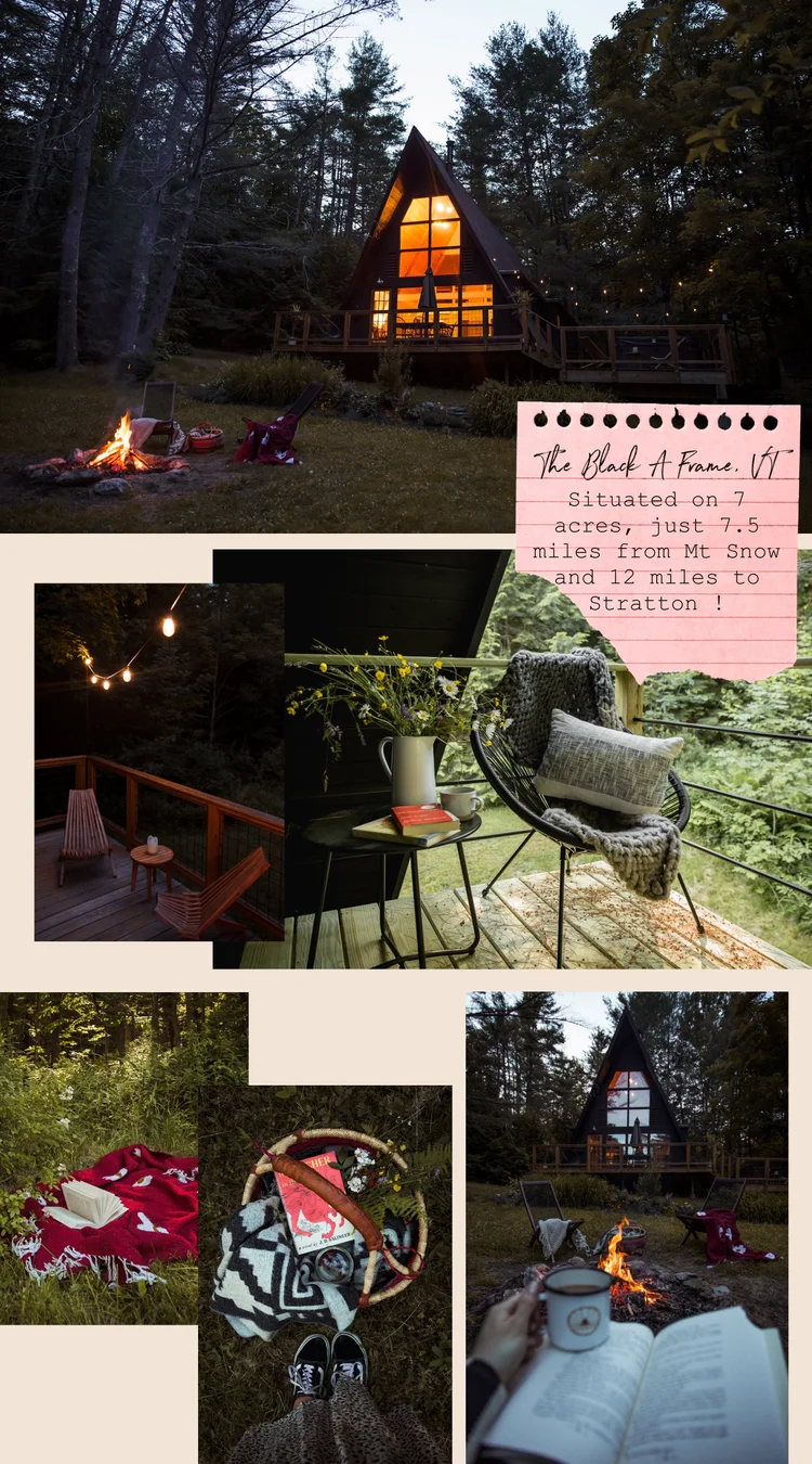 Travel Diary :: The Black A Frame in Vermont — Jessica Olm