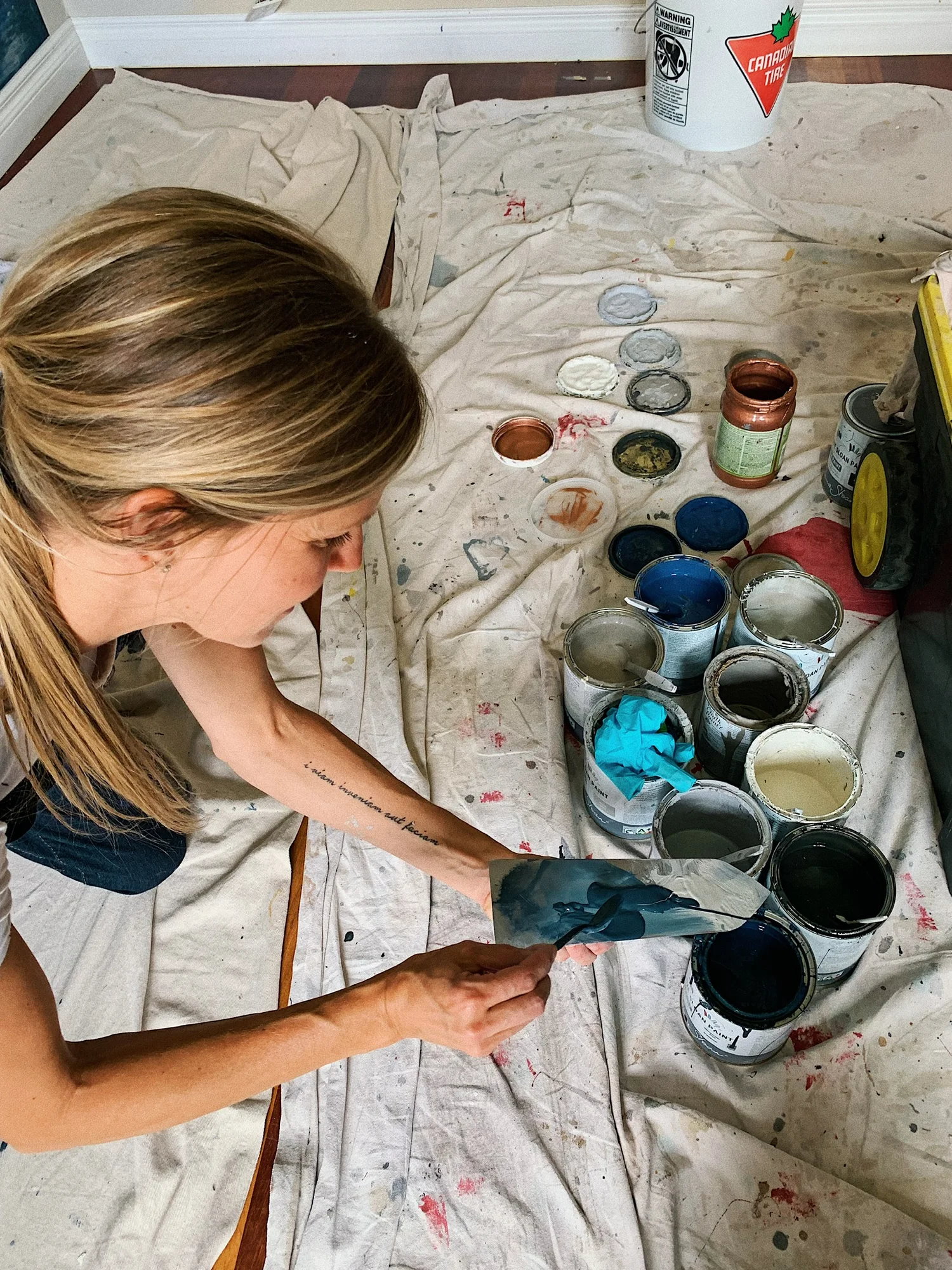 Creating a Custom Decorative Textured Finish: The Process — Interiors ...