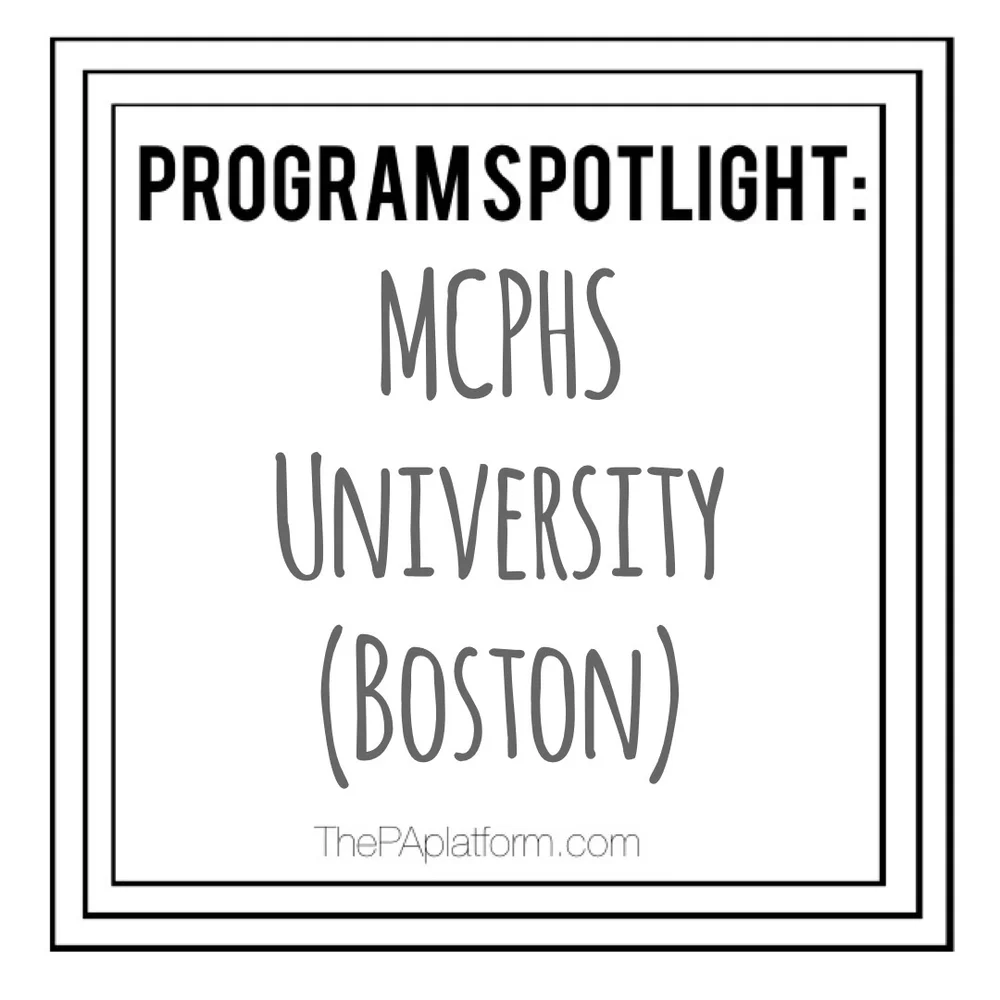 Program Spotlight: MCPHS University (Boston) — The PA Platform