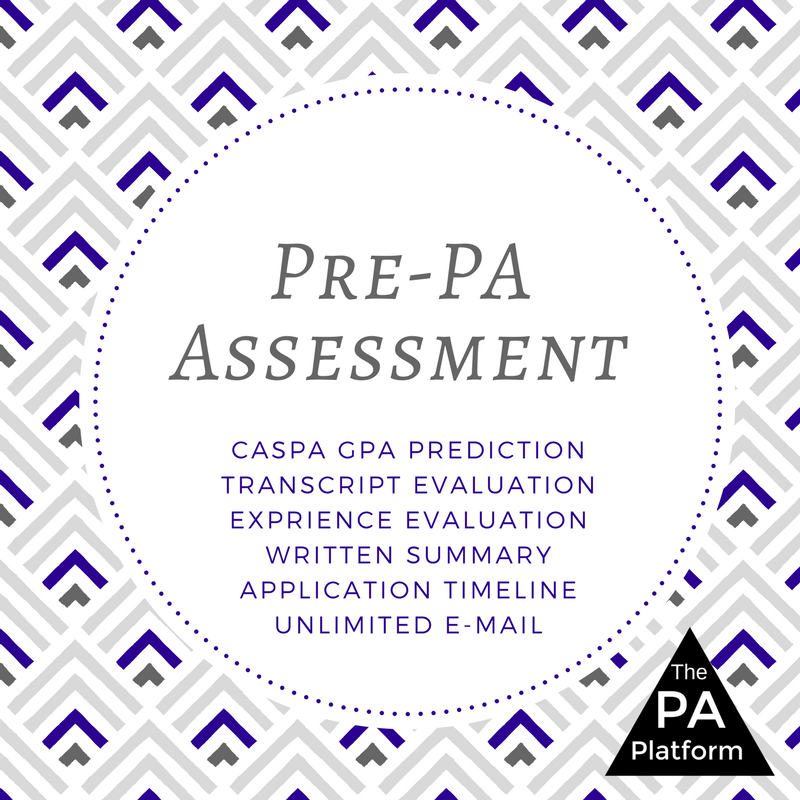 Pre-PA Assessment Form — The PA Platform