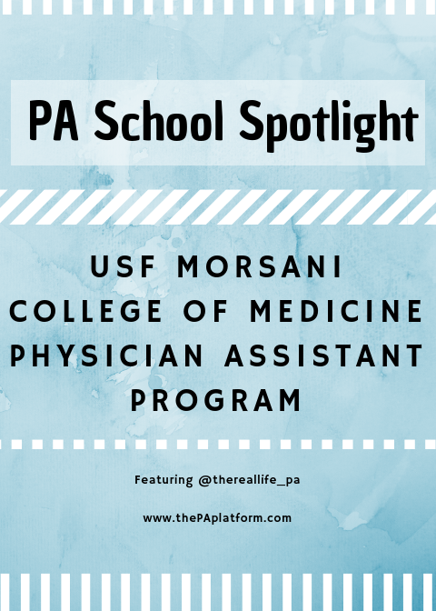 PA School Spotlight: USF Morsani School of Medicine Physician Assistant ...