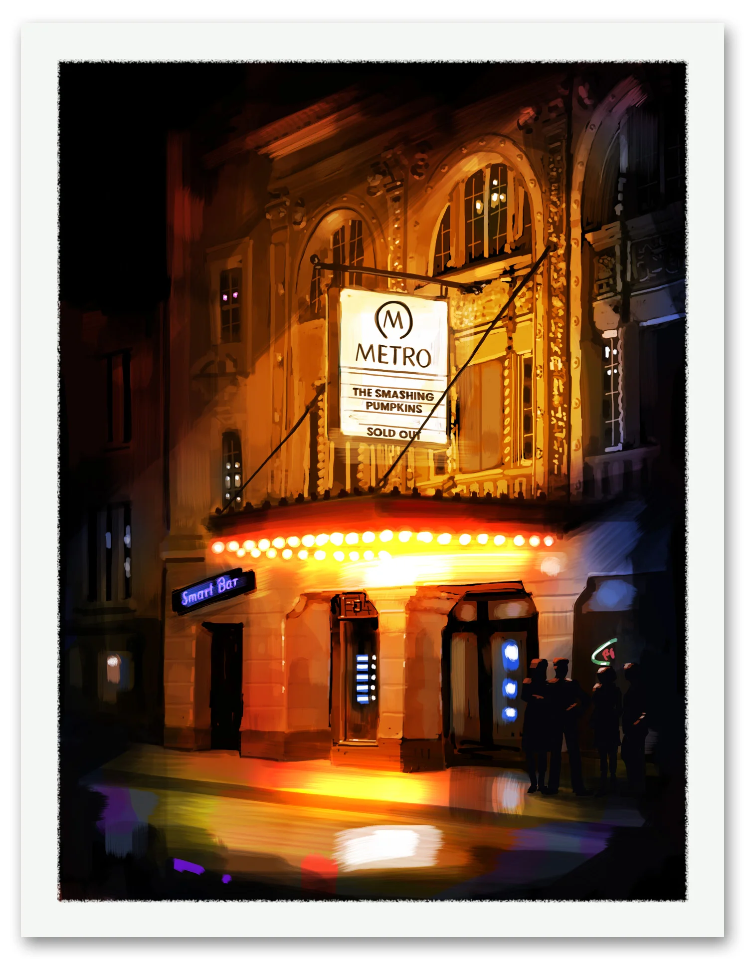 The Metro Paintings by Steve Connell