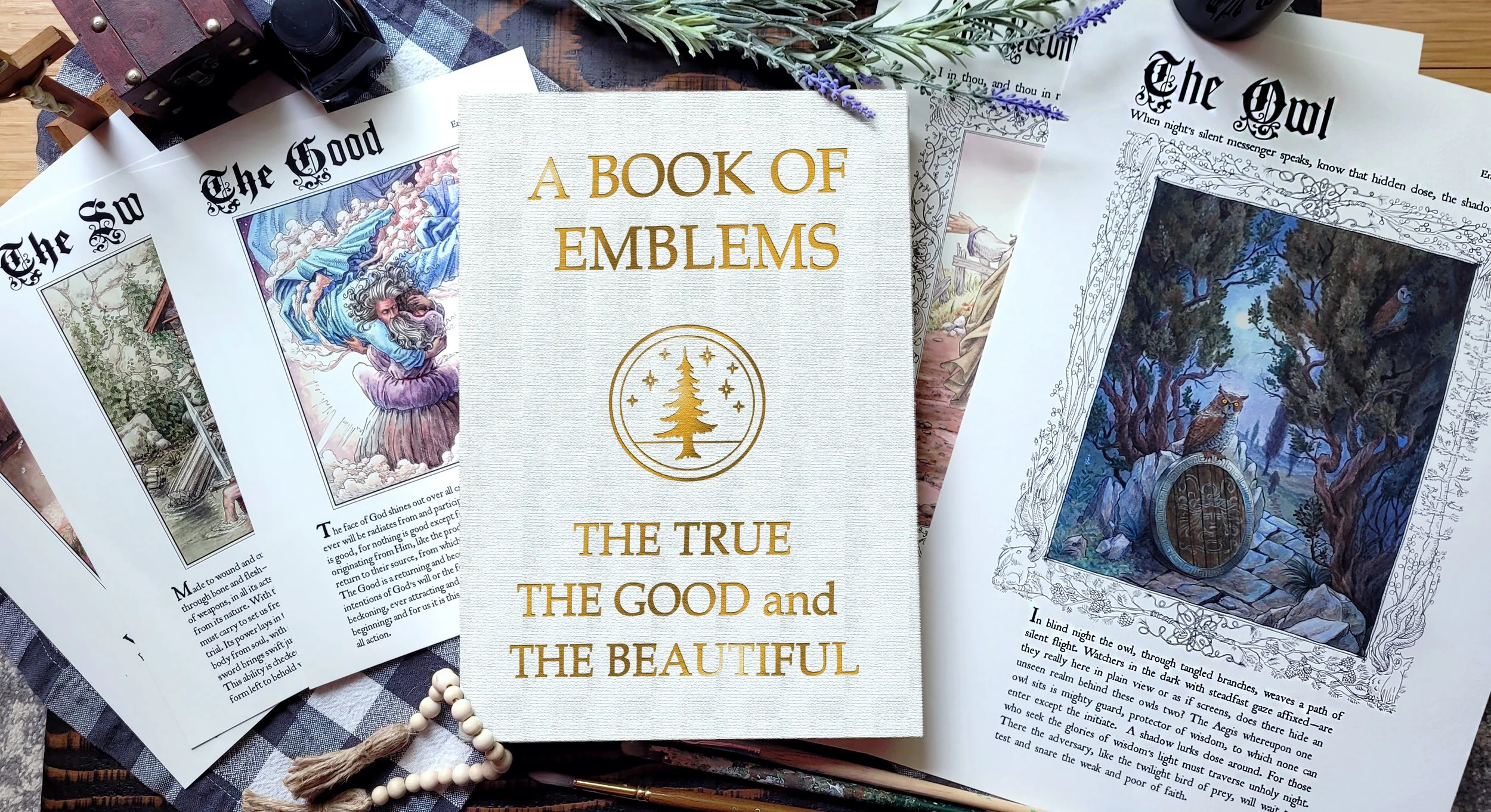 Emblem Book — Michael Genova Art and Illustration