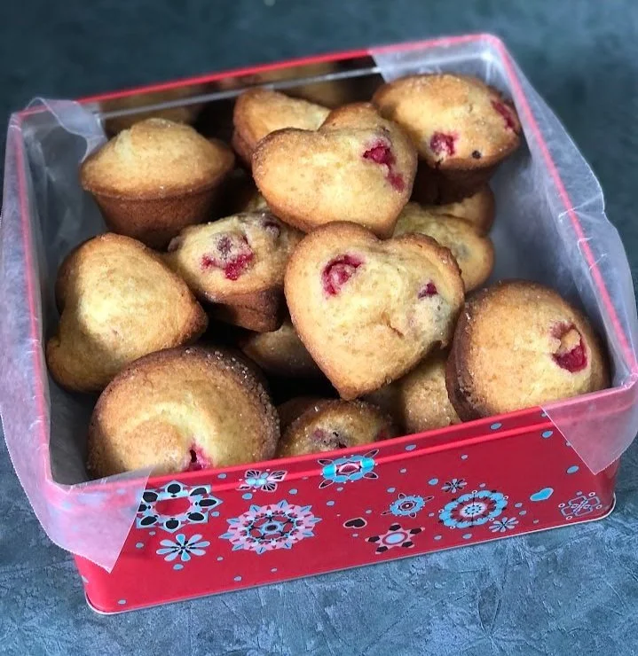 Red Heart Muffins for Valentine's Day — Rainbow Plate