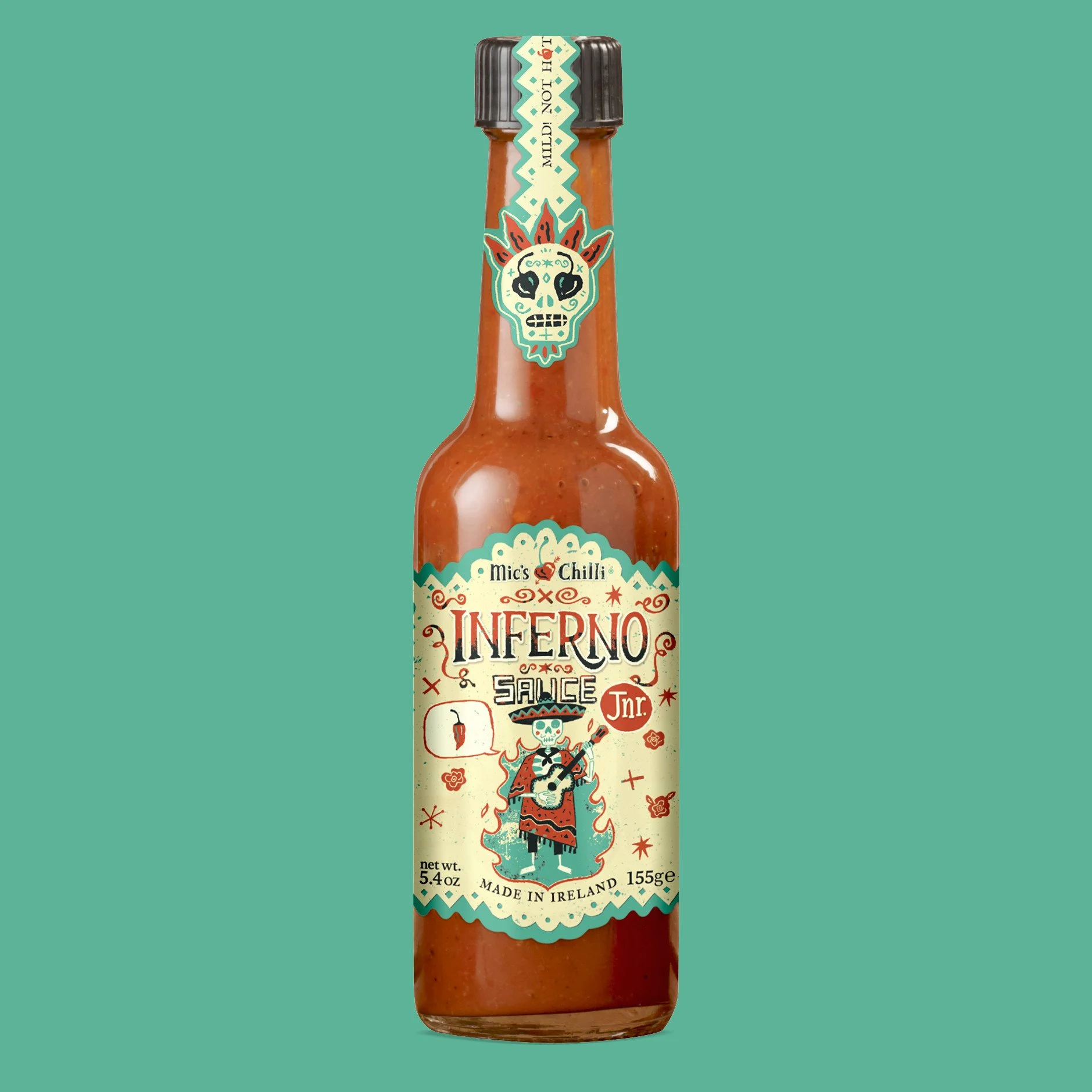 Inferno Sauce Junior - Hot Sauce — Mic's Chilli