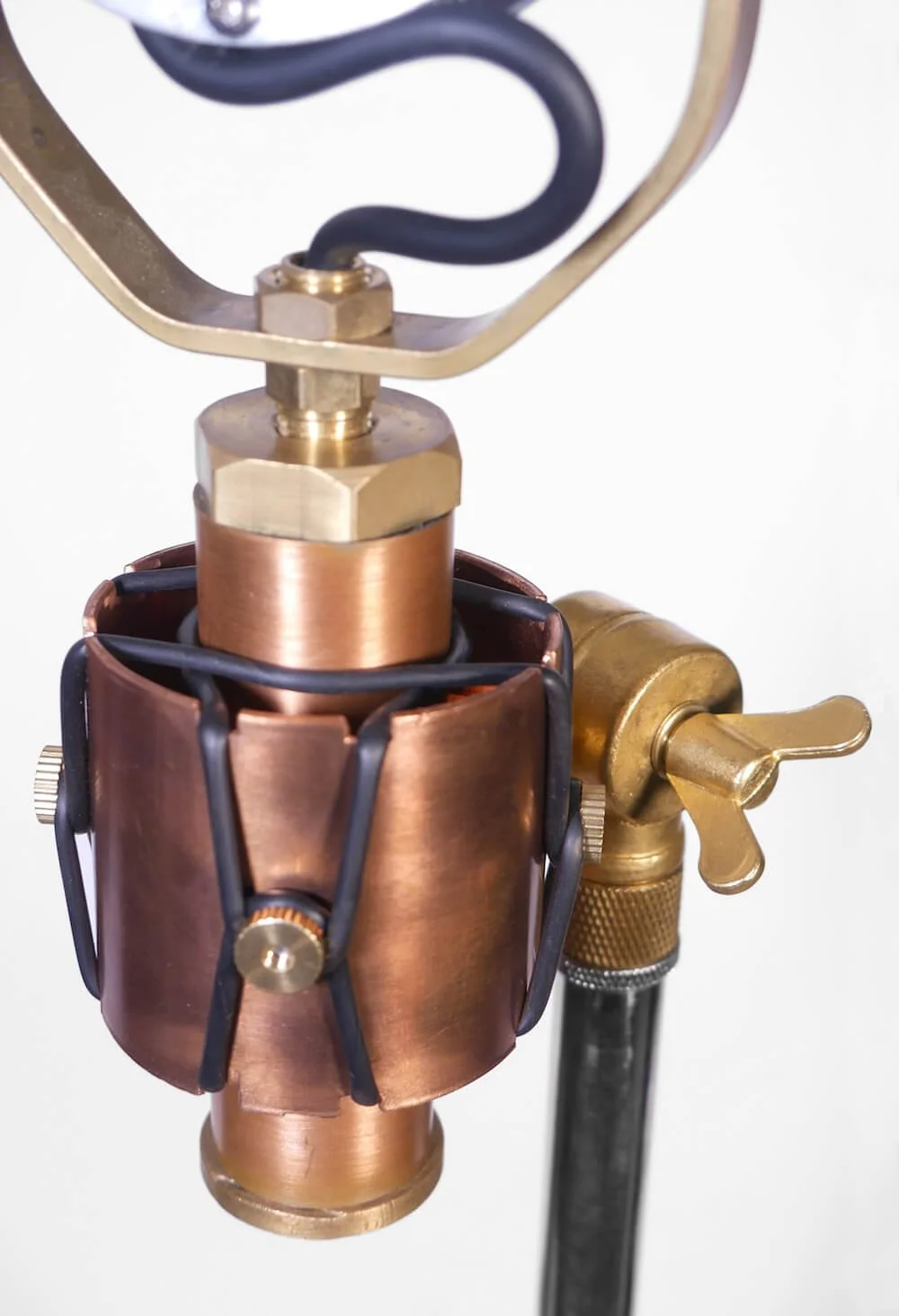Copper Shock Mount — Microphone Accessory — Ear Trumpet Labs