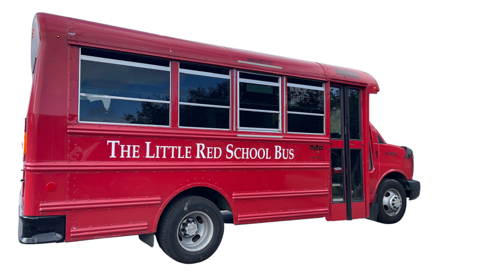 Little Red School Bus — One Fifty Parker Avenue School