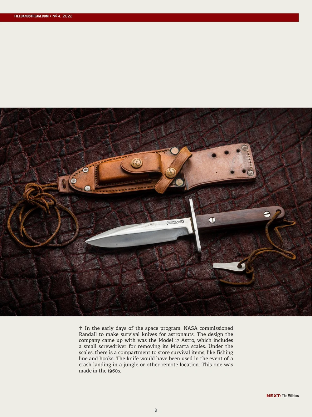 Field & Stream — Randall Knife Guys
