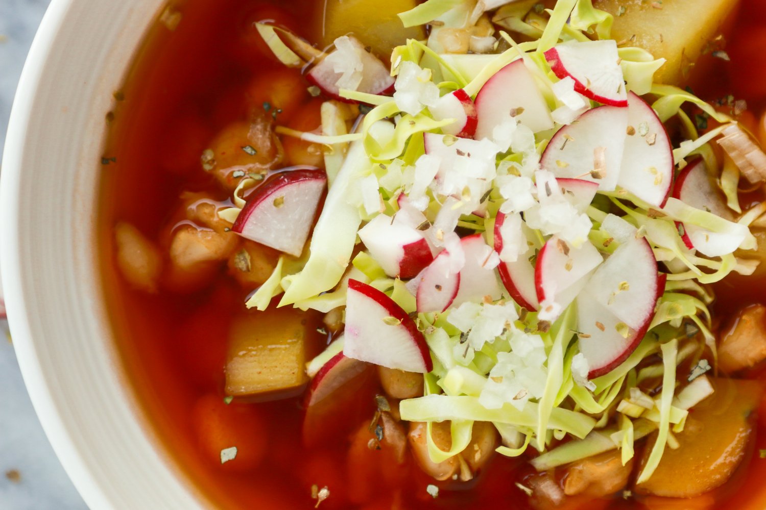 Vegan Pozole (Mexican Hominy Stew) - Vegan Kids Nutrition Blog