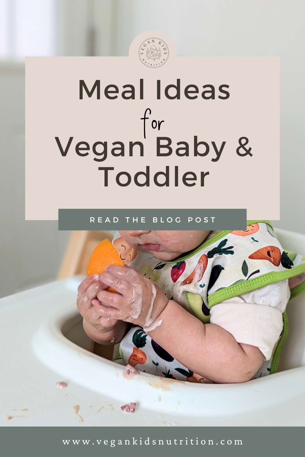 Meal Ideas for Vegan Baby Led Weaning - Vegan Kids Nutrition Blog