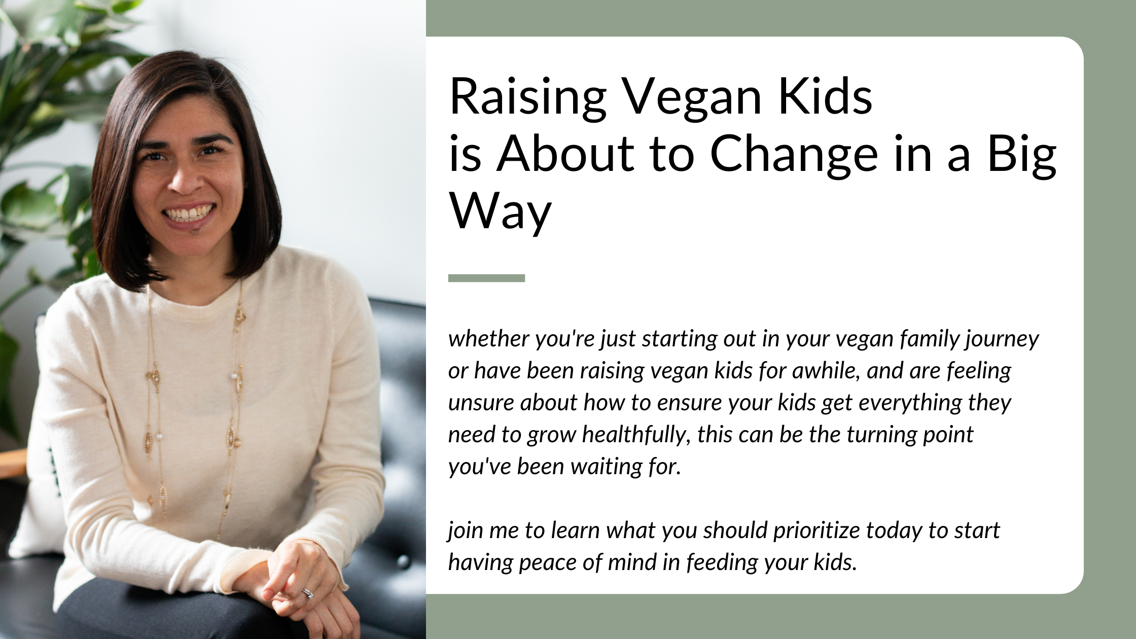 Free Training Vegan Kids Meal Planning - Vegan Kids Nutrition