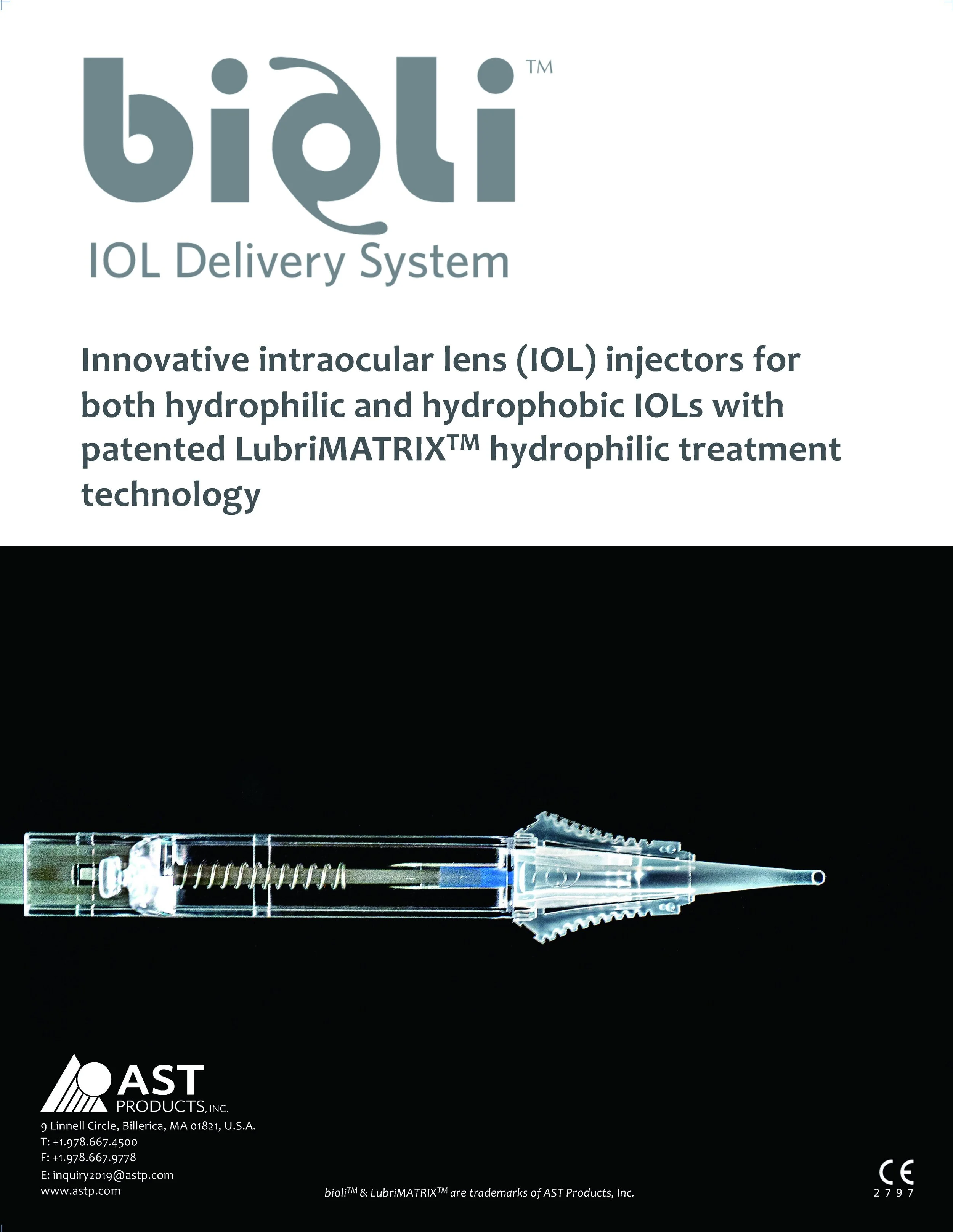 bioli IOL Delivery System