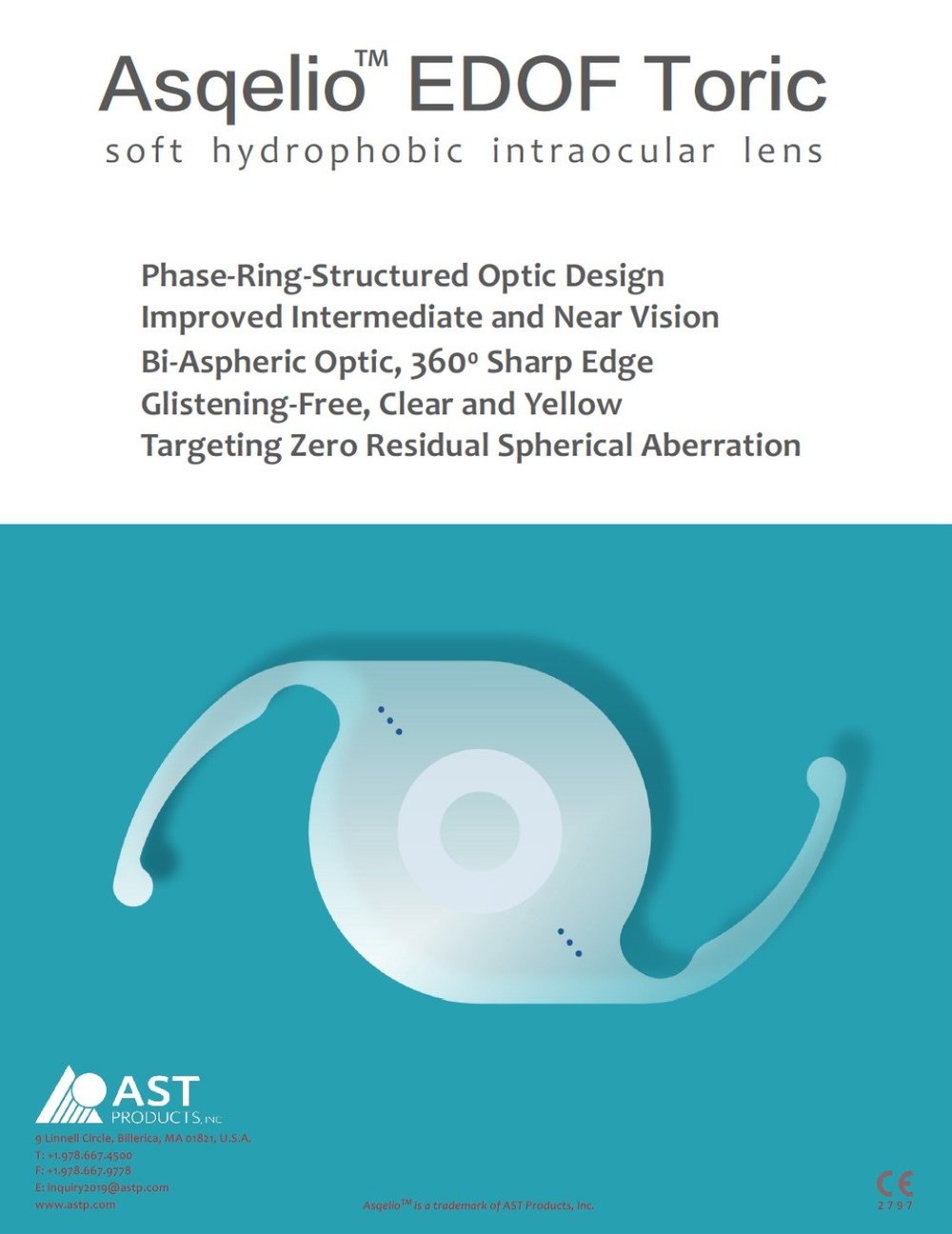 Asqelio Premium Toric IOLs