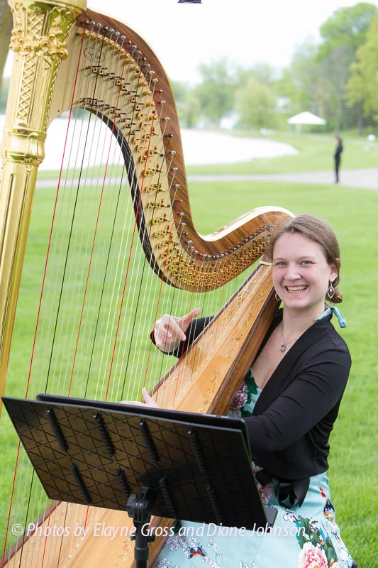 "The Michigan Harpist" Chanah Ambuter - Harp Photos