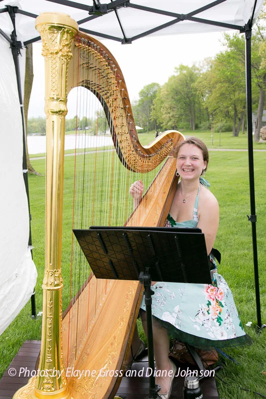 "The Michigan Harpist" Chanah Ambuter - Harp Photos