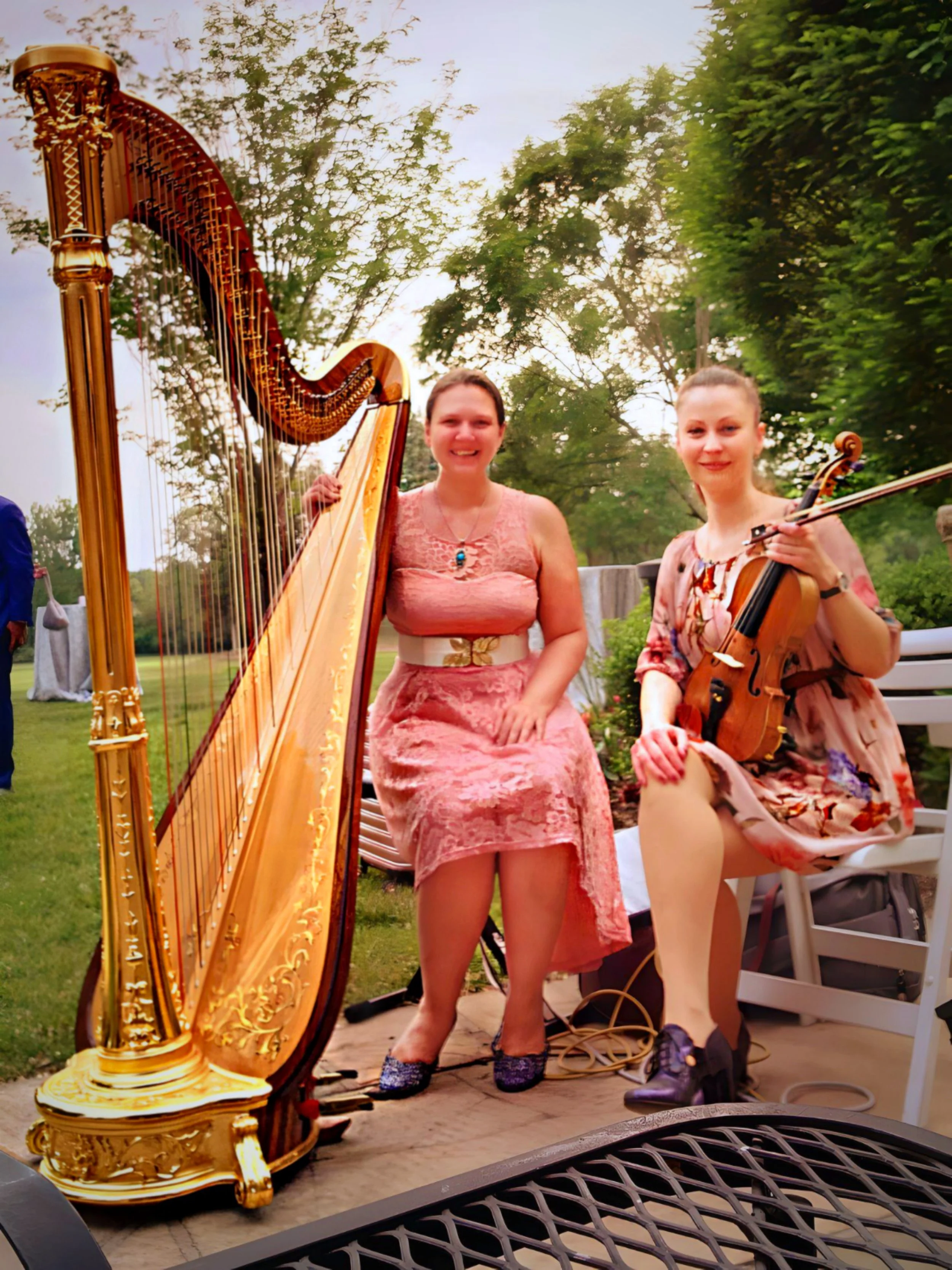 "The Michigan Harpist" Chanah Ambuter - Florina & Chanah - Violin and ...