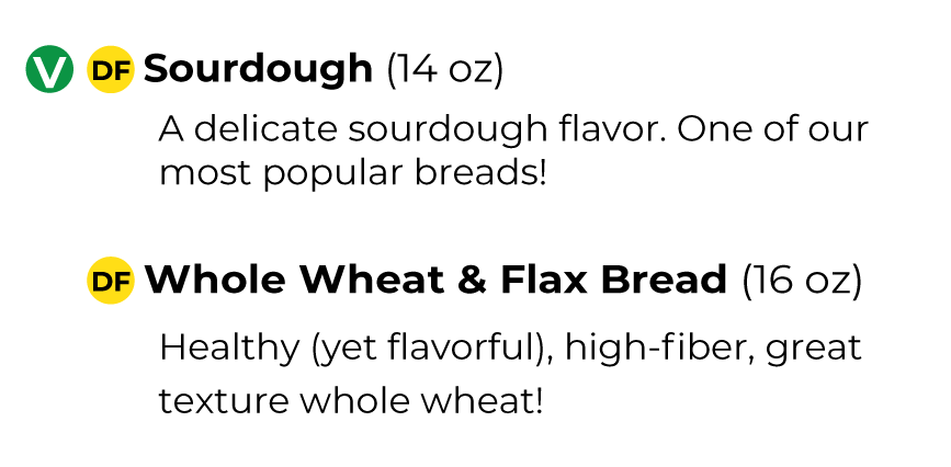 Retail Product — The Bread Shed