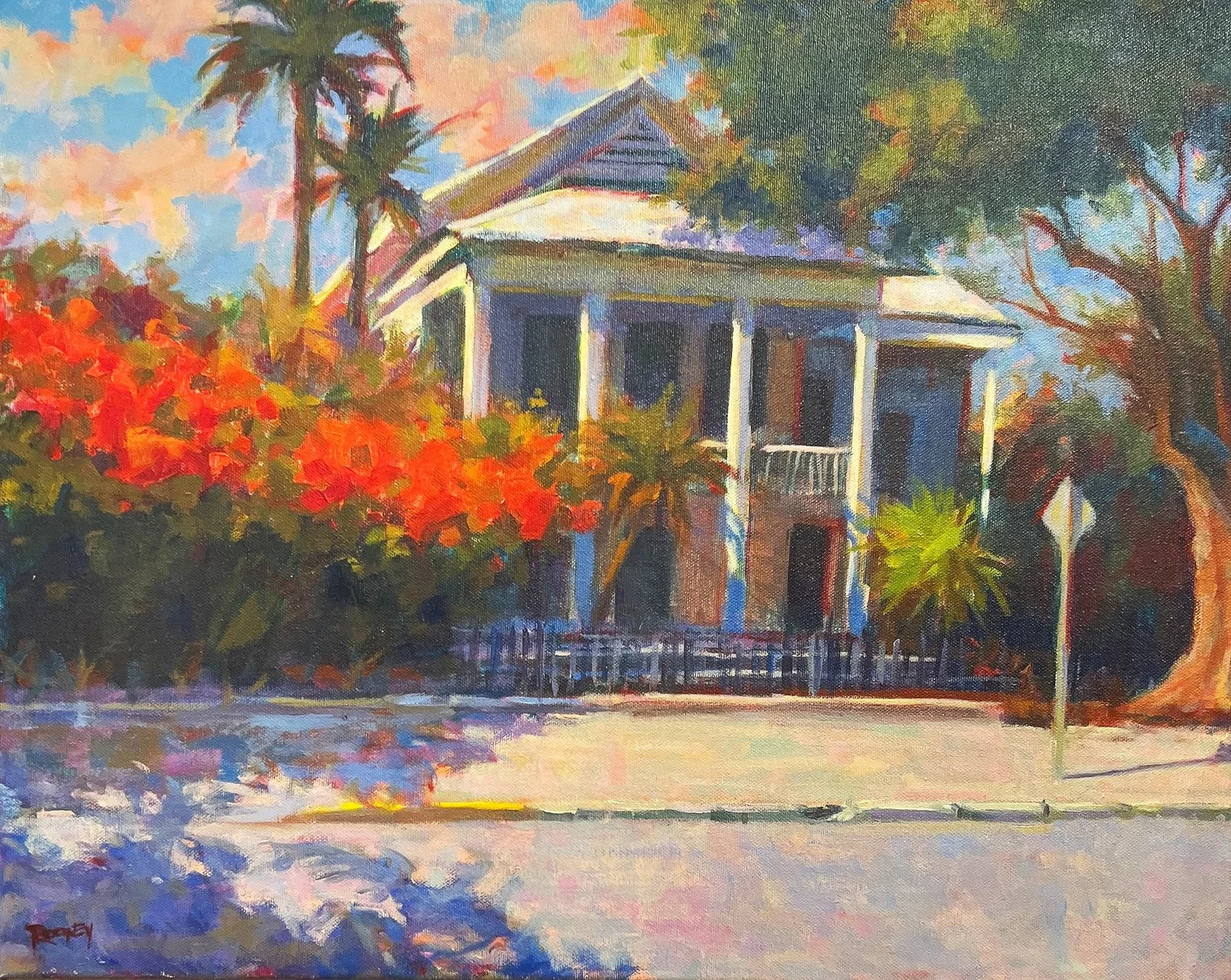 Orange House Artist Mike Rooney