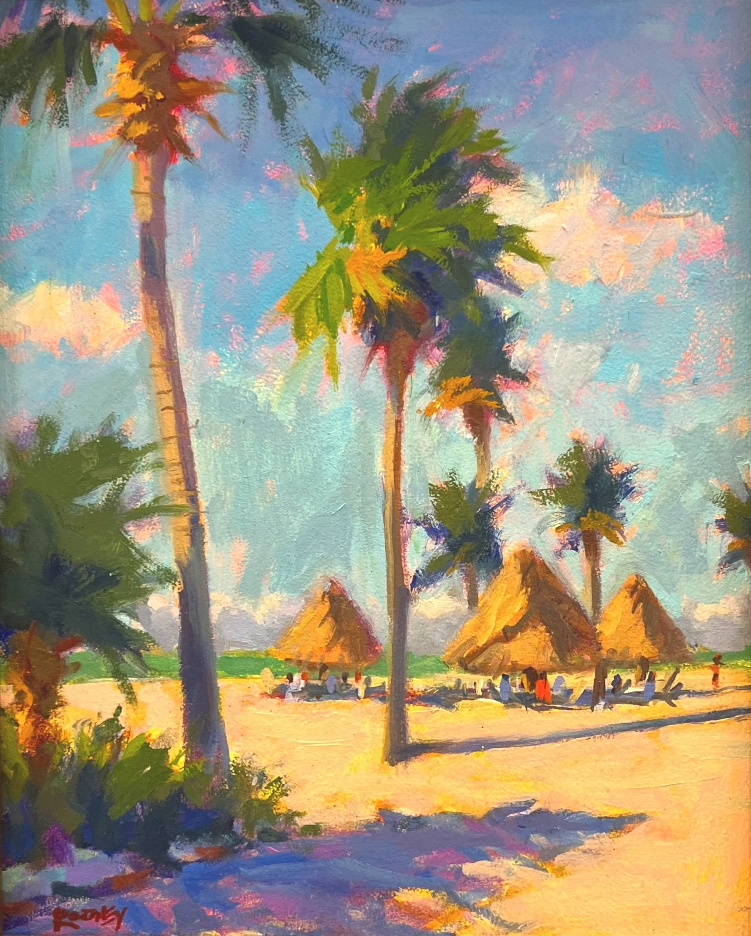 Orange House Artist Mike Rooney