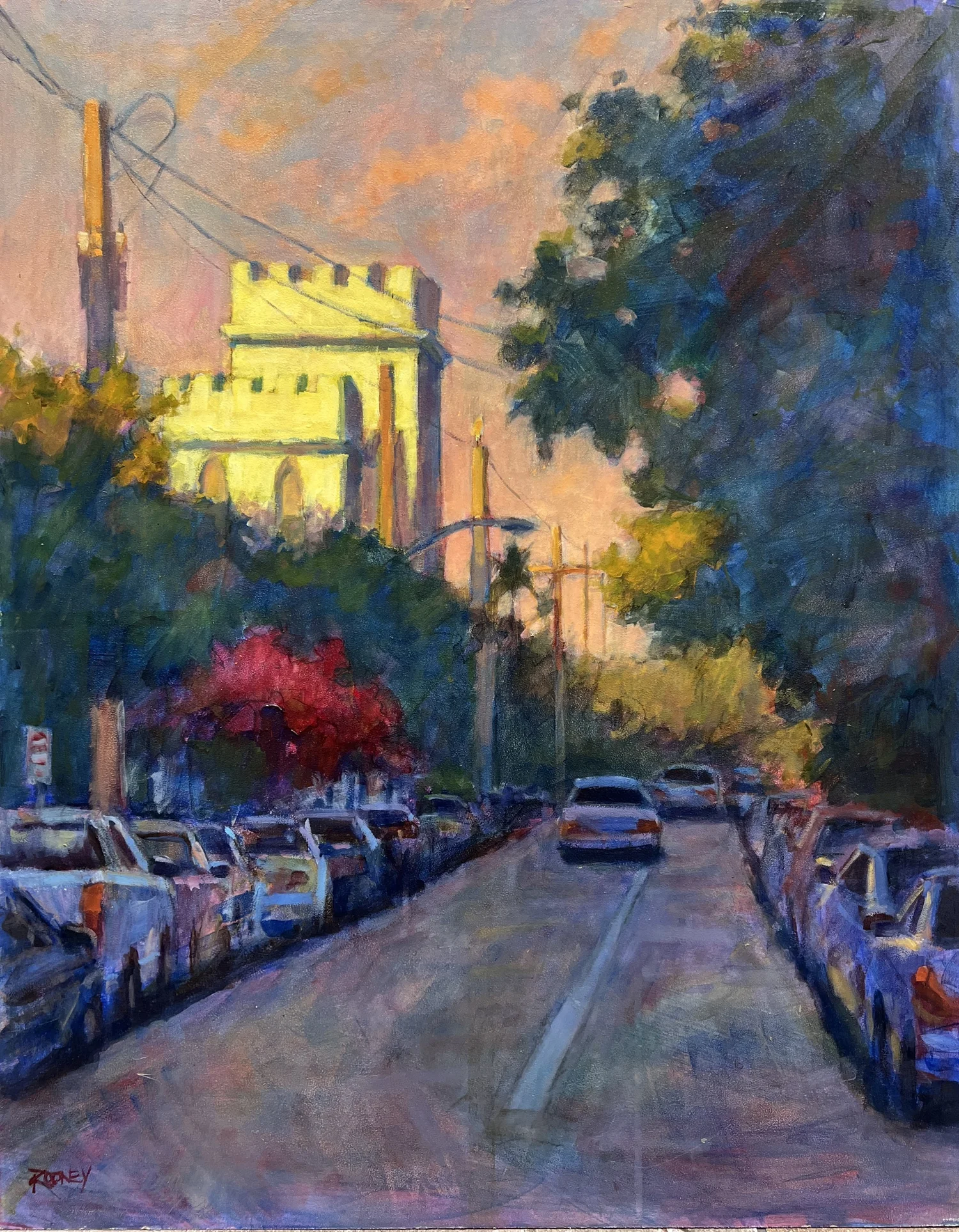 Orange House Artist Mike Rooney