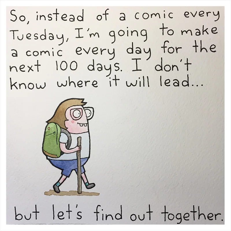 The 100 Day Project! — Underpants and Overbites